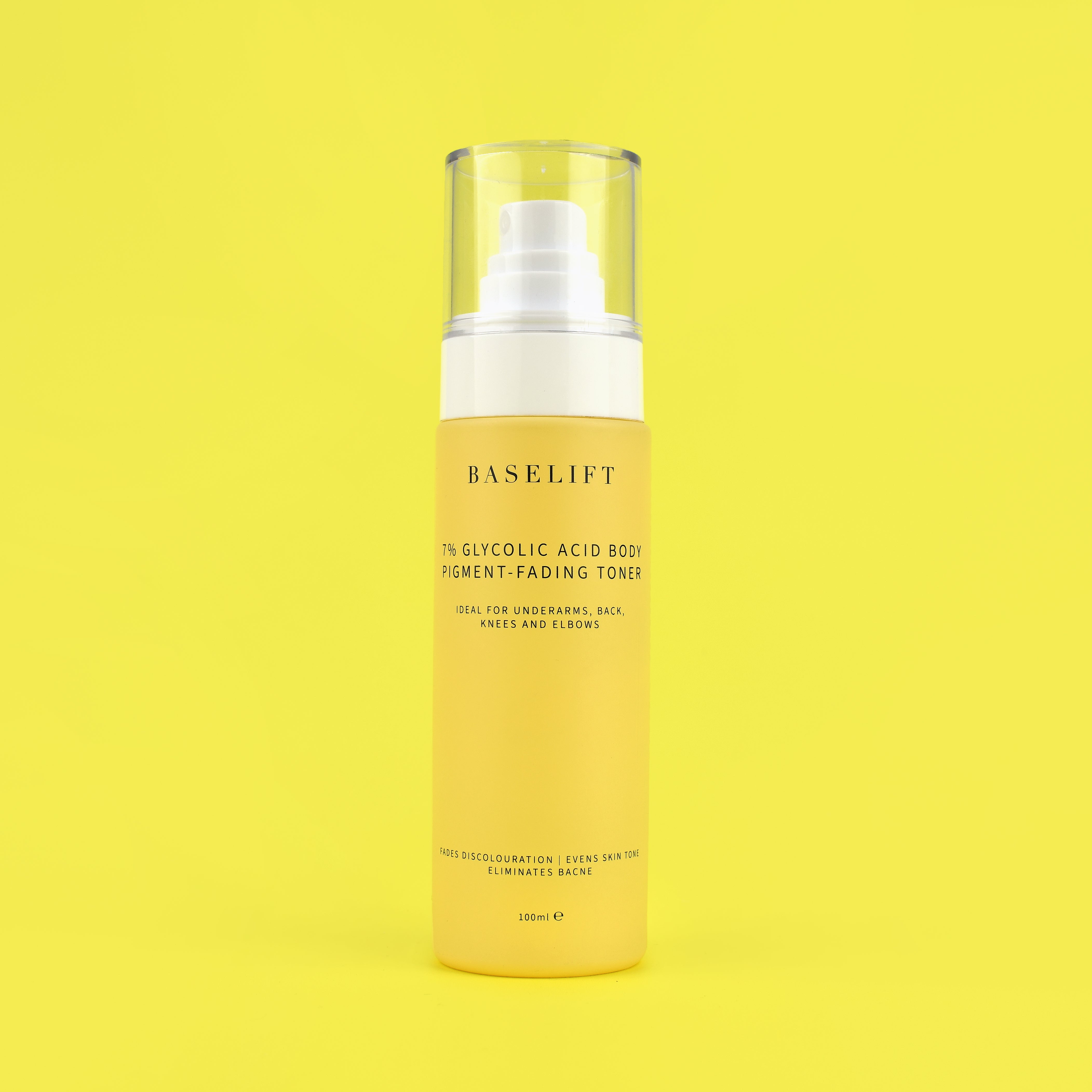 7% Glycolic Acid Body Pigment-Fading Toner | 100ml – BaseLift